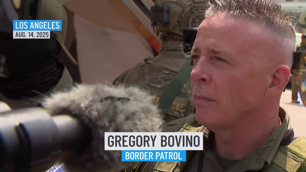 Border Patrol Commander speaks on downtown LA immigration operation ...