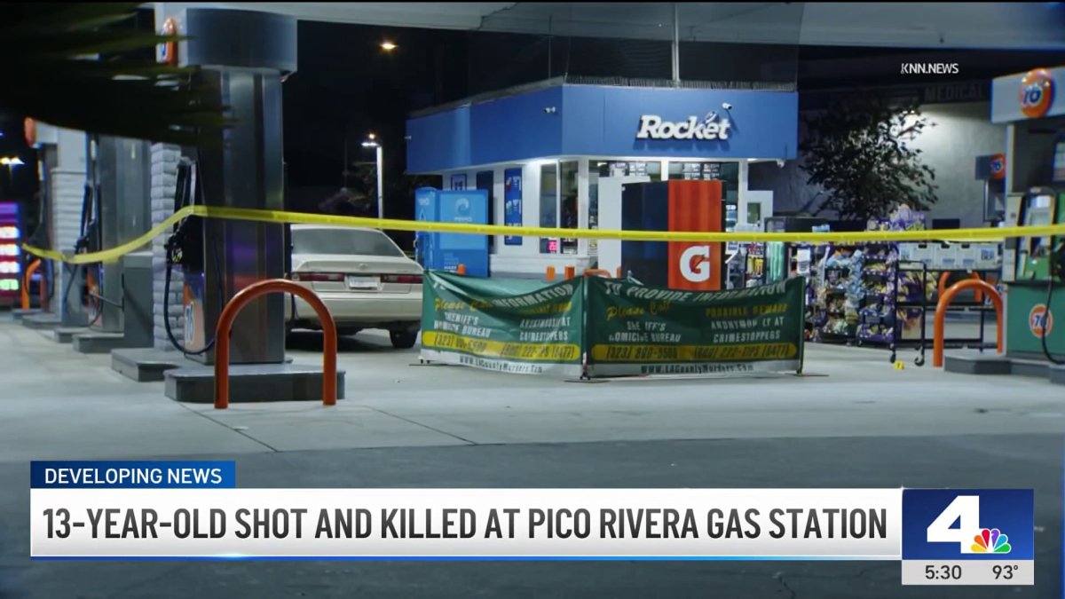Teenager gunned down at Pico Rivera gas station is ID’d – NBC Los Angeles