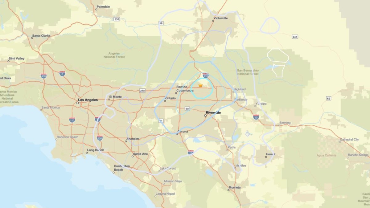 Magnitude-3.5 earthquake rattles Rialto: USGS – NBC Los Angeles Magnitude-3.5 earthquake rattles Rialto: USGS – NBC Los Angeles