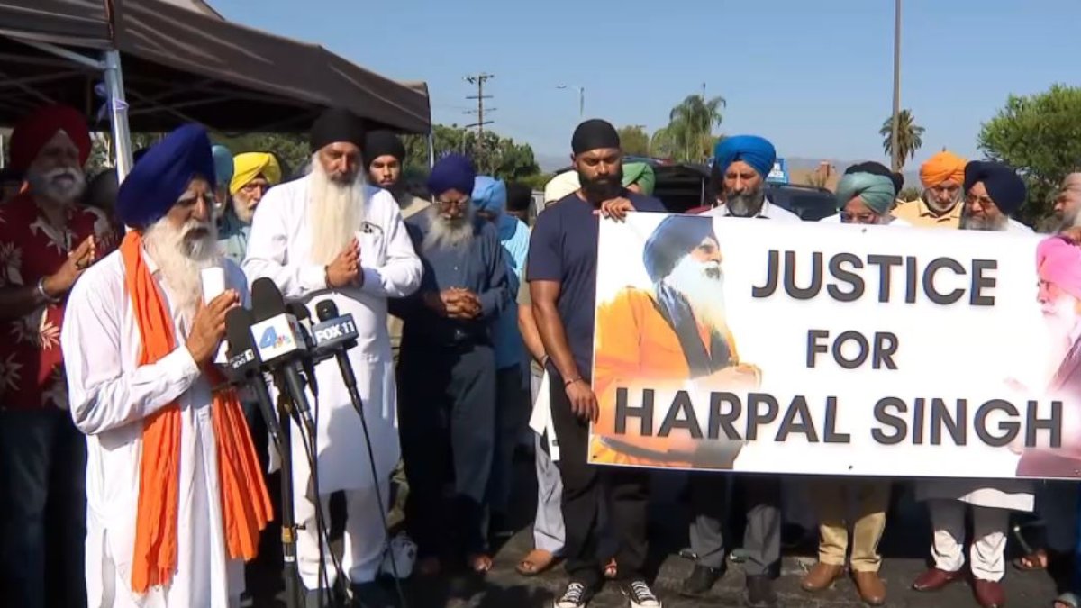 Sikh community rallies for justice in golf club attack – NBC Los Angeles