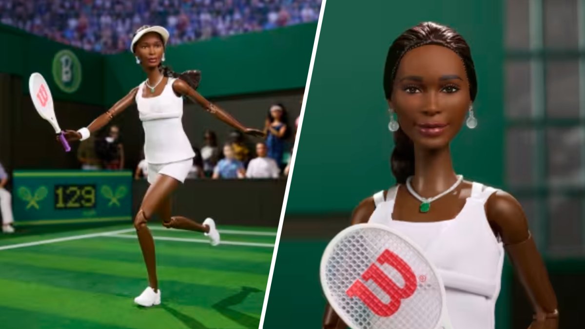 Venus Williams gets new Barbie inspired by 2007 Wimbledon win – NBC Los ...