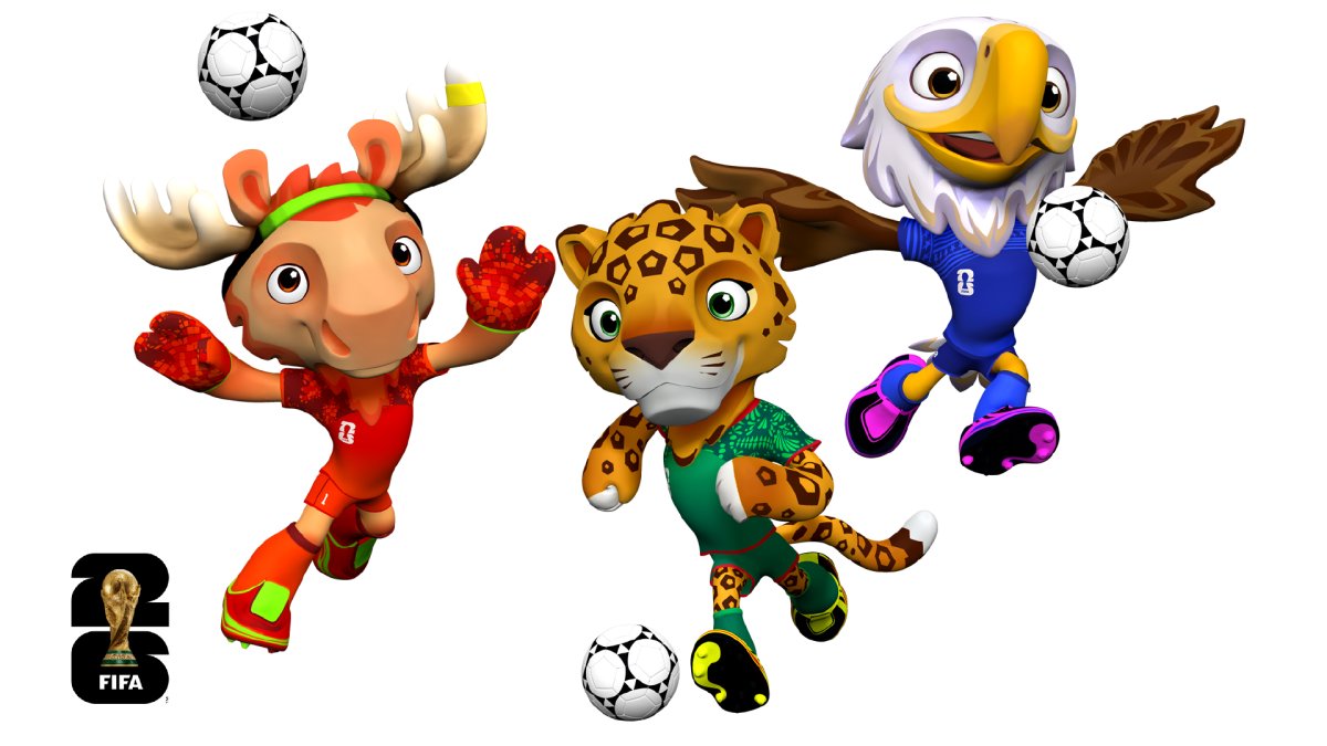 2026 World Cup mascots revealed: Meet Clutch, Maple and Zayu – NBC Los ...