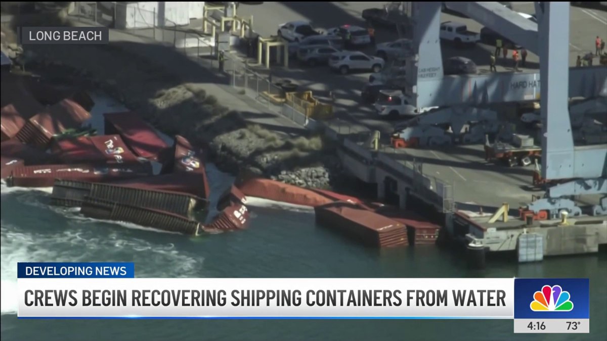 Why Long Beach shipping container spill has led to oil spill – NBC Los ...