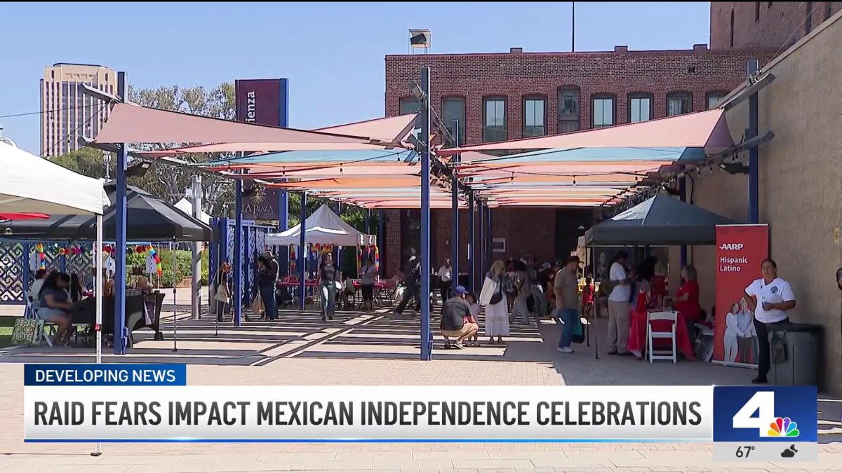 Lower turnout at Mexican Independence celebrations amid ICE raids in ...
