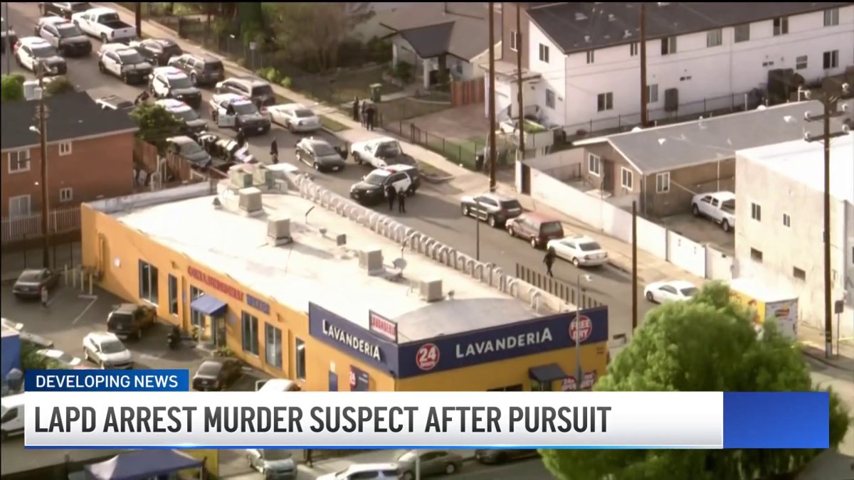 LAPD arrest murder that led high-speed pursuit in South LA – NBC Los ...