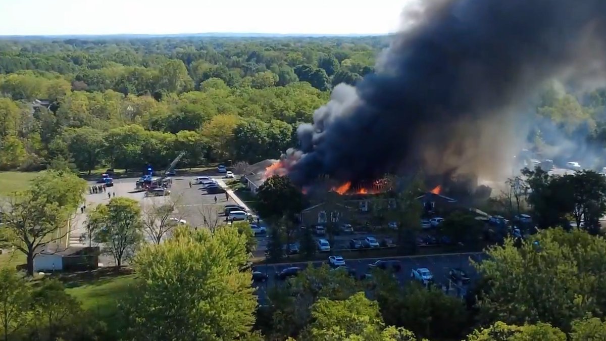 Fire at Michigan Mormon church after shooting – NBC Los Angeles