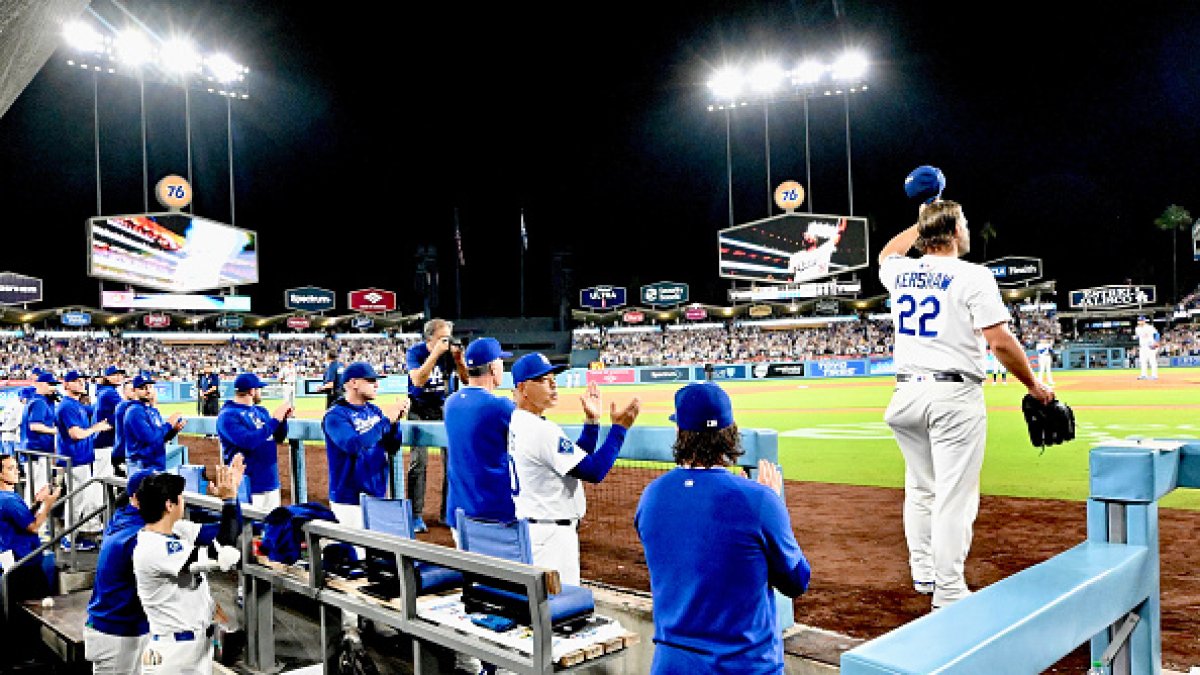 Clayton Kershaw’s farewell highlights Dodgers postseason clinch – NBC ...