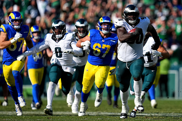 Rams blow 19-point lead, lose to Eagles 33-26 after 2nd blocked FG in ...