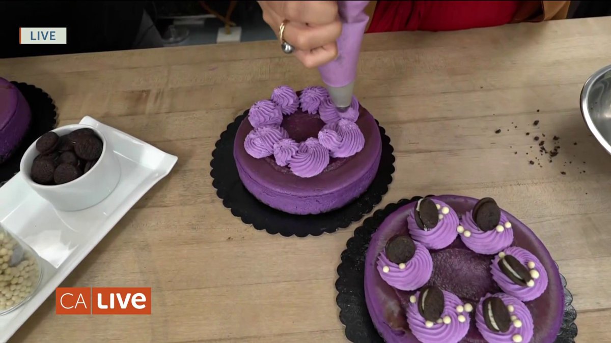 Learn to make Whisk Cake Creations’ famous Ube Oreo Cheesecake! – NBC ...