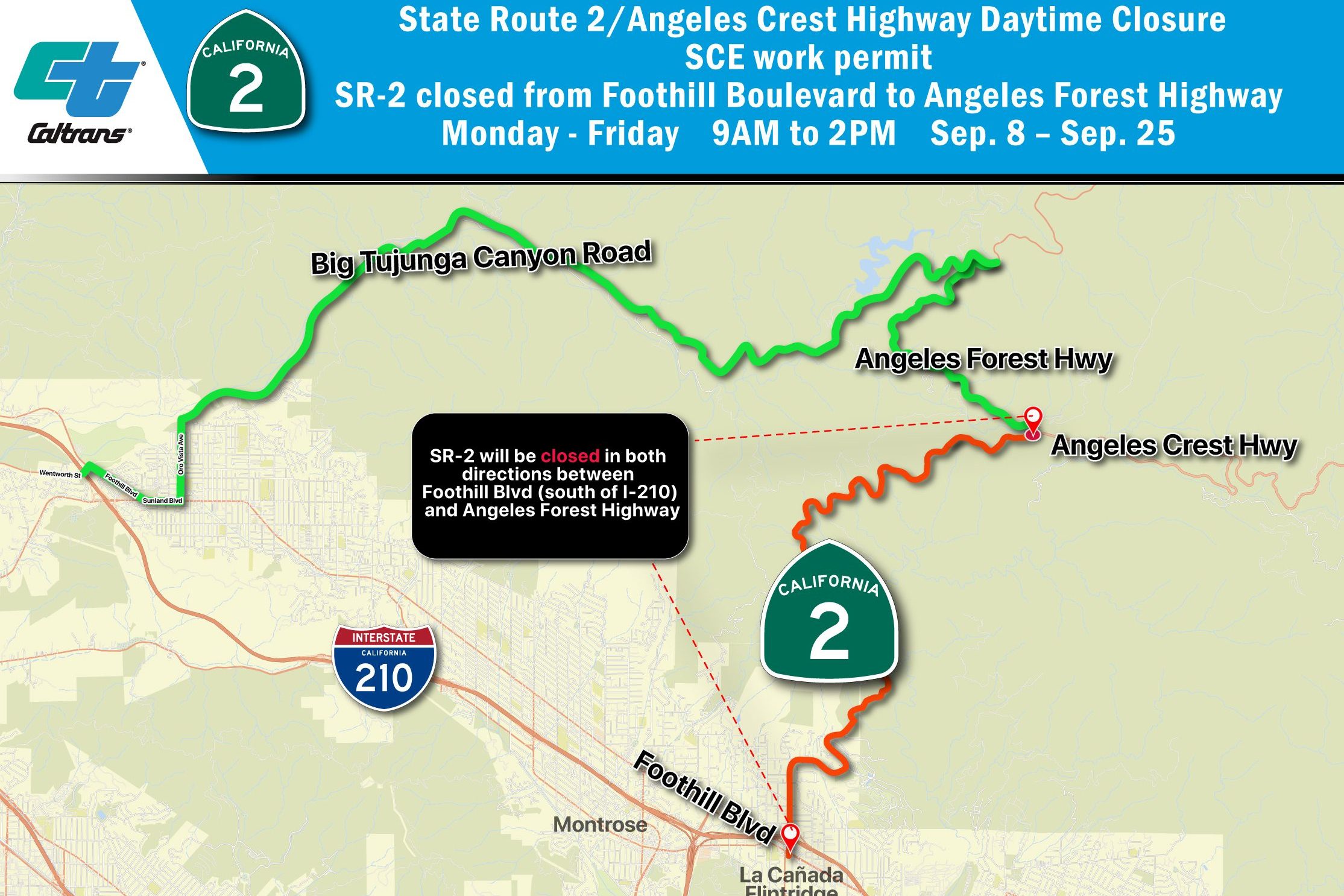 Utility work to close part of Angeles Crest Highway – NBC Los Angeles