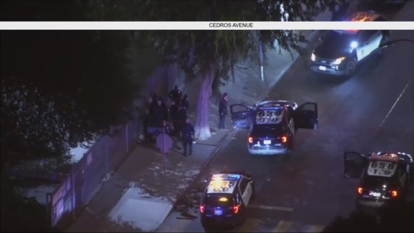 LAPD arrest pursuit driver in the San Fernando Valley – NBC Los Angeles