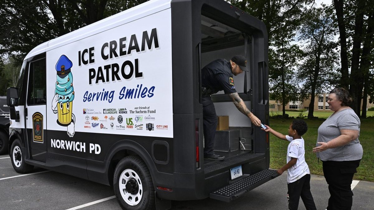 Police ice cream trucks becoming popular for community outreach – NBC ...