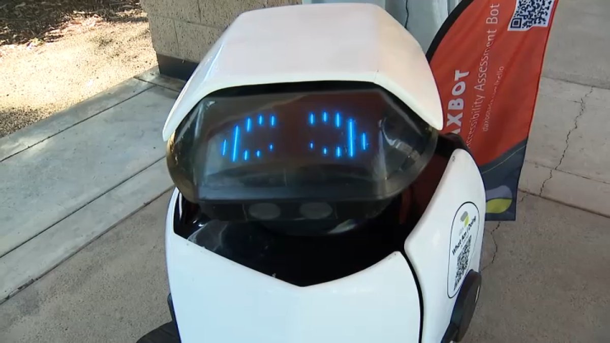 Robots roaming around Irvine to check sidewalks and curb ramps – NBC ...