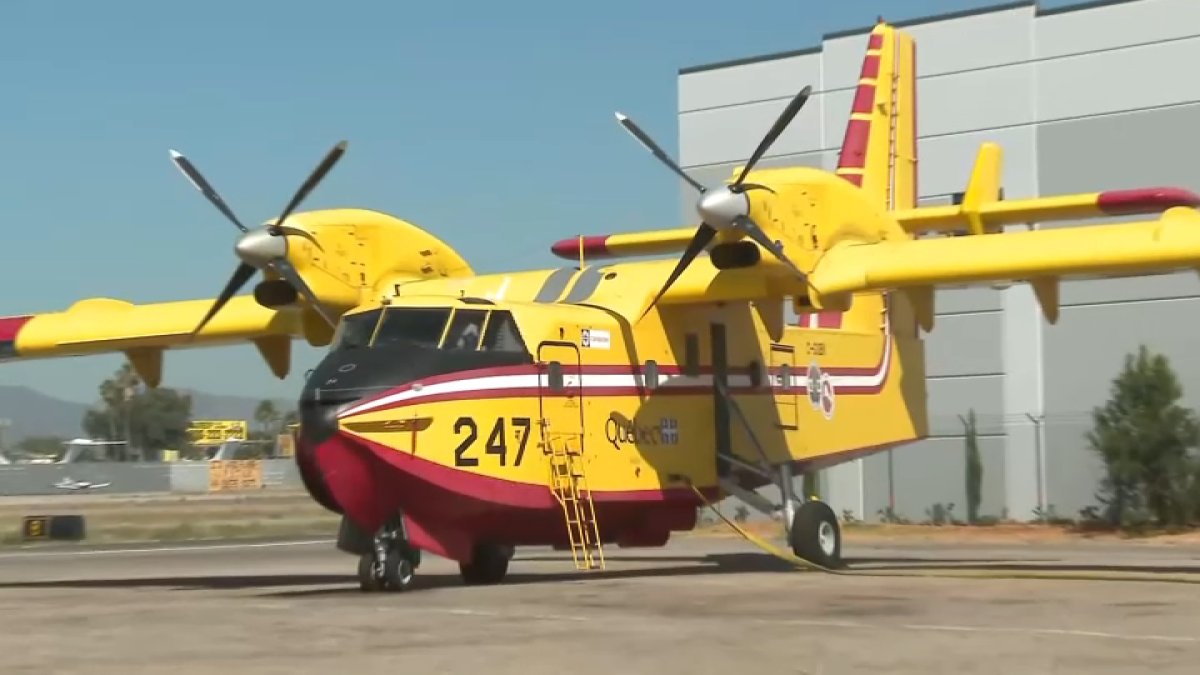 LA County gets 2 SuperScoopers to fight wildfires from the skies – NBC ...