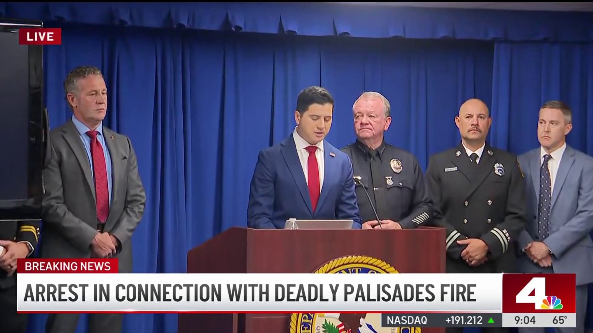 Arrest in connection with deadly Palisades Fire – NBC Los Angeles
