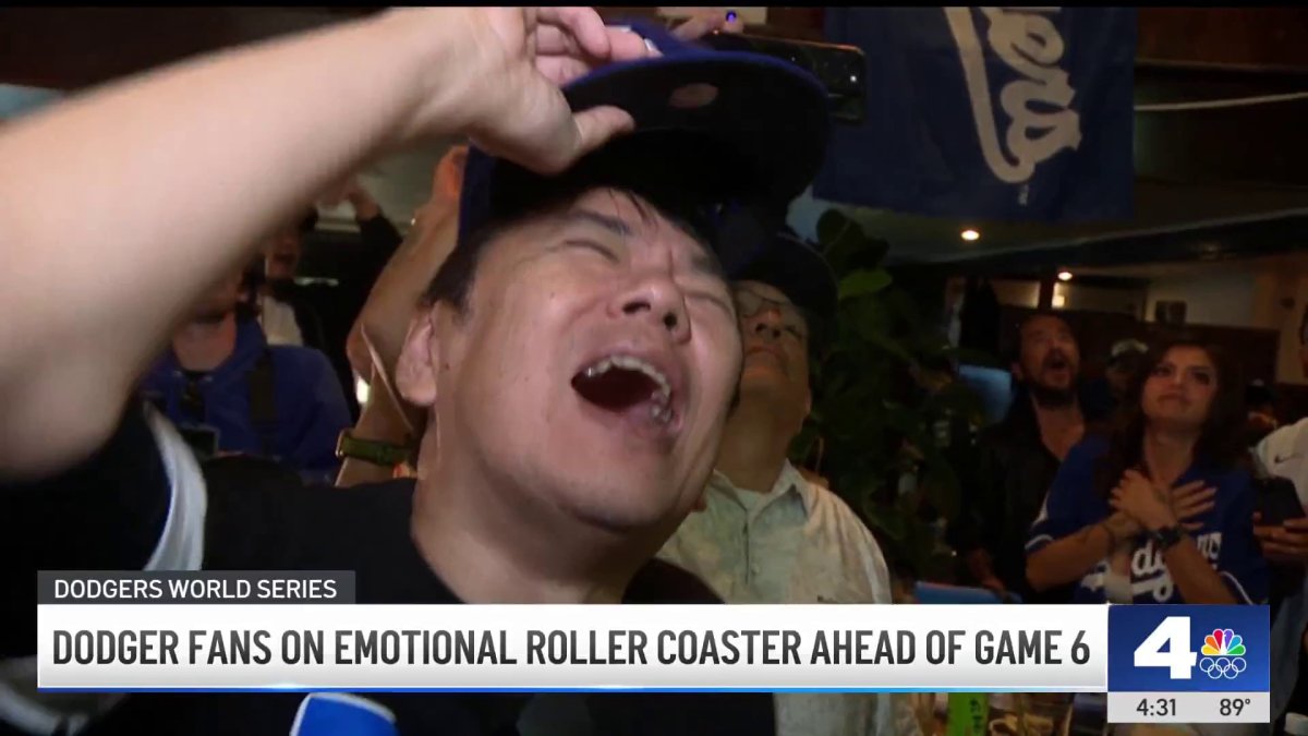 Know a Dodger fan? Give them a hug because they are stressed – NBC Los ...