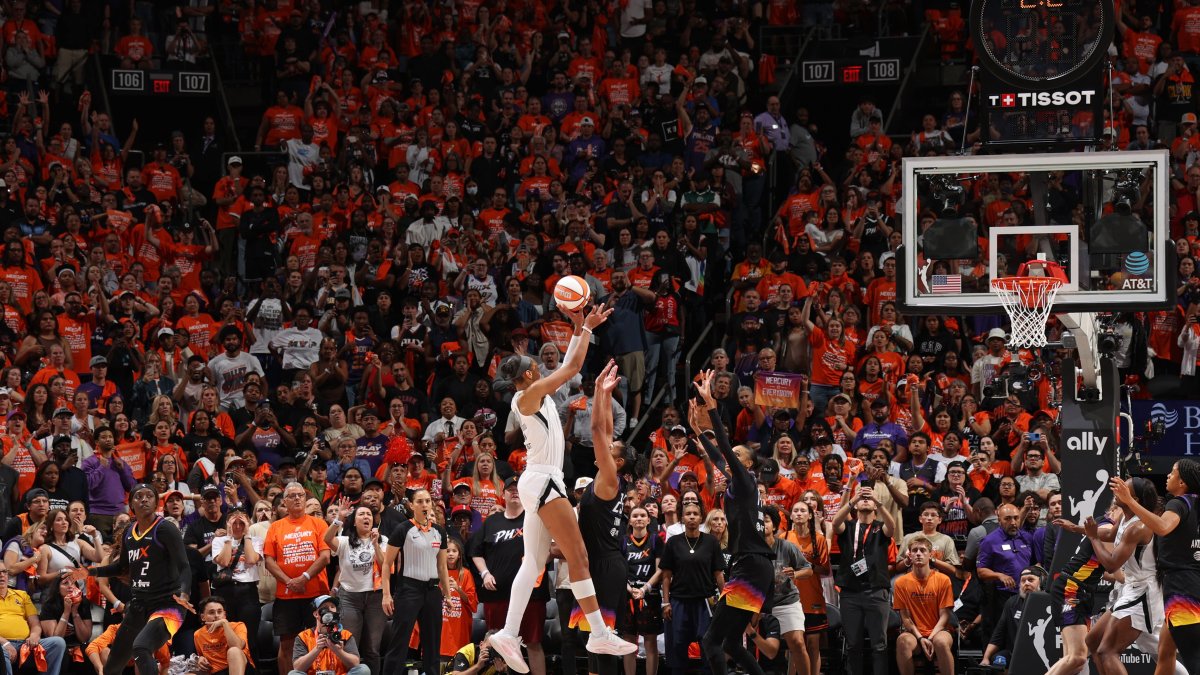 Aces beat Mercury 90-88, take 3-0 lead vs. Mercury in WNBA Finals – NBC ...