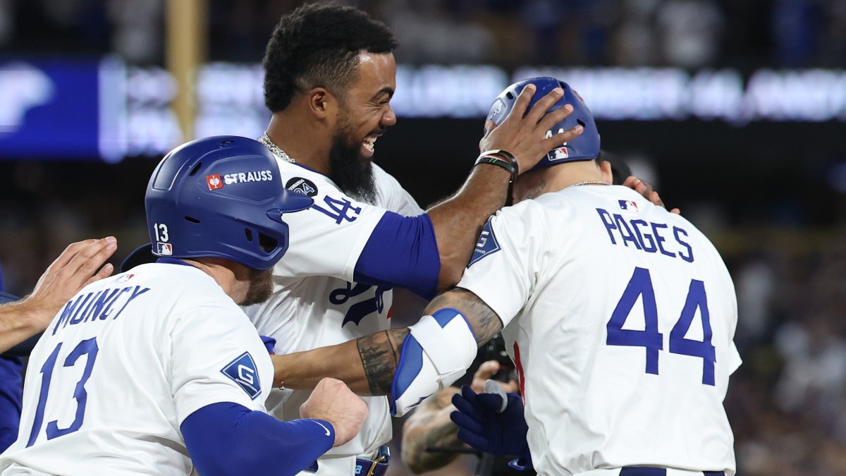 Dodgers walk it off in extra innings to win the NLDS in Game 4, advance ...