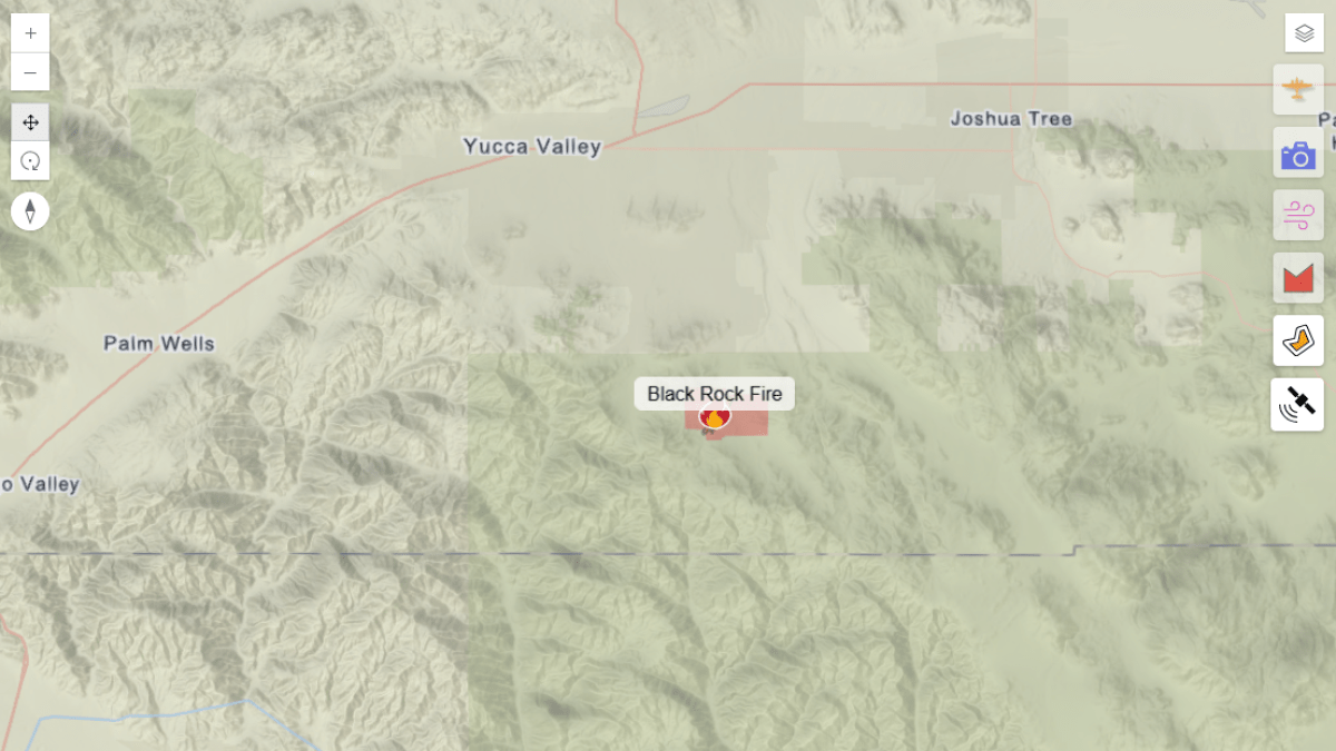 66-acre brush fire burns in Joshua Tree – NBC Los Angeles