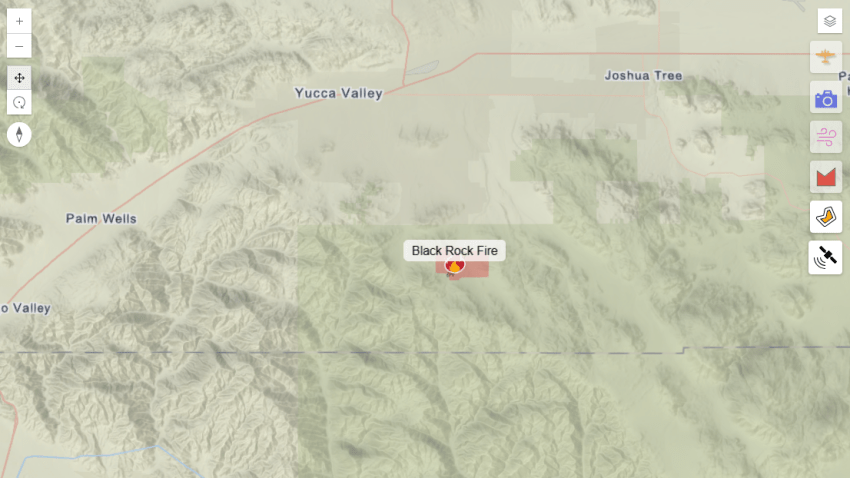 66-acre brush fire burns in Joshua Tree – NBC Los Angeles