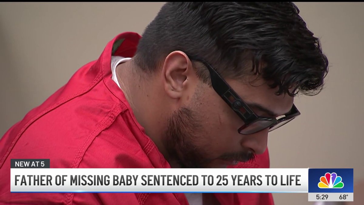 Missing baby’s dad sentenced to 24 years to life for son’s death – NBC ...