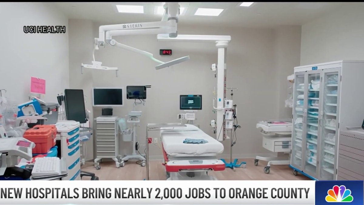 Orange County getting ready to open up two new hospitals – NBC Los Angeles