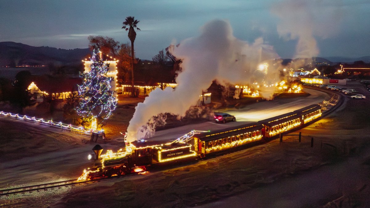 Ride in an original Disneyland train car at Santa Margarita Ranch – NBC ...