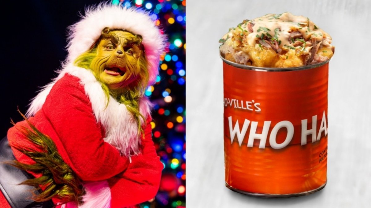 Universal’s ‘Grinchmas’ opens with Grinch-y grub (including, oh yes ...