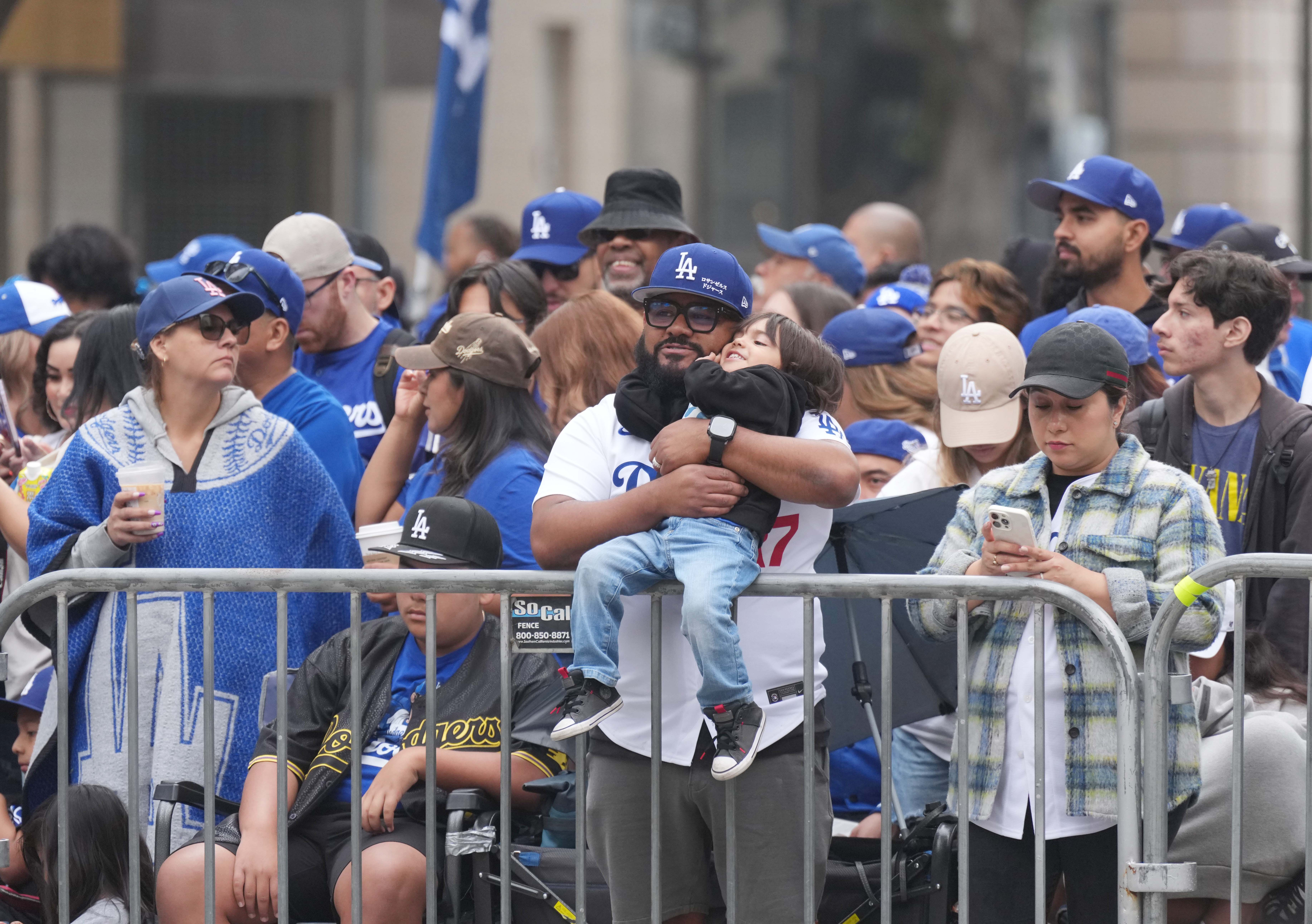 Jubilant scenes from the Dodgers World Series parade – NBC Los Angeles