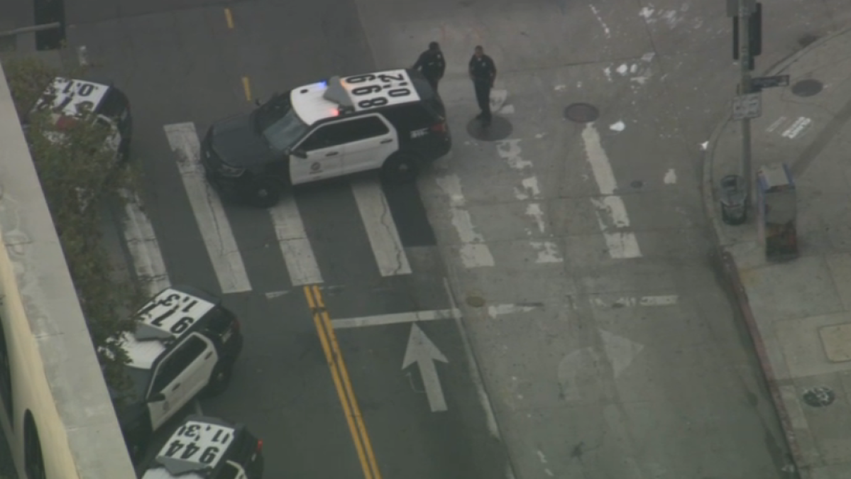 LAPD: 2 in custody after report of shots fired at downtown LA apartment ...