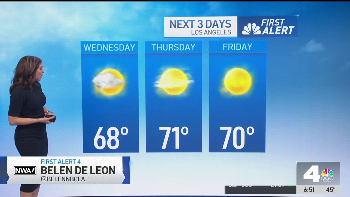 First Alert Forecast: Santa Ana Winds – NBC Los Angeles