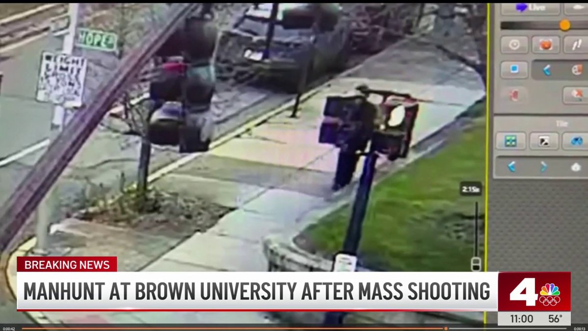 Manhunt Underway For Brown University Mass Shooting Suspect Nbc Los