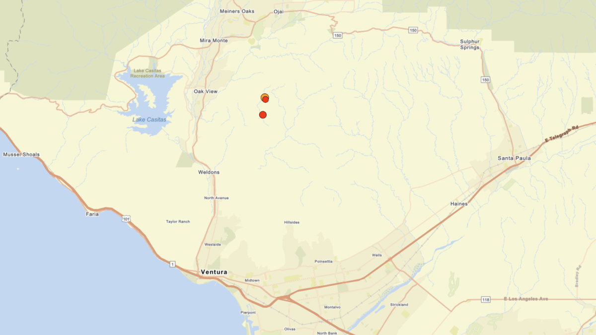 Magnitude-3.4 earthquake near Ojai shakes parts of Ventura County – NBC ...