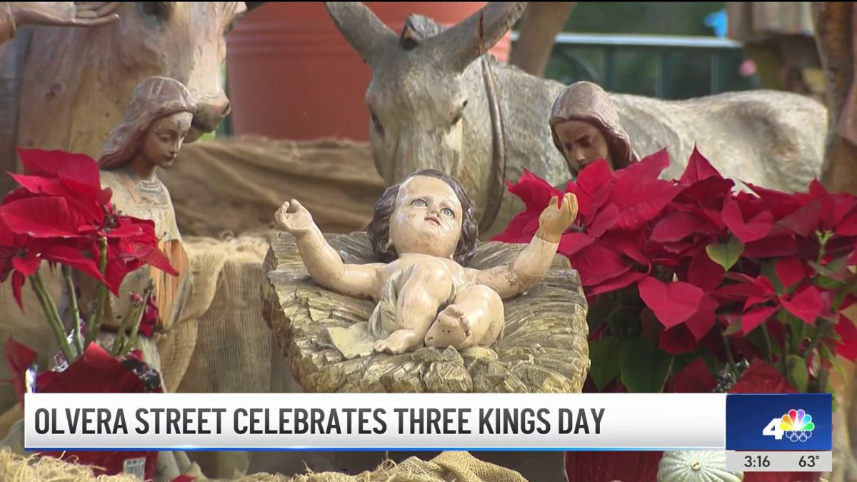 LA’s Olvera Street celebrates Three Kings Day – NBC Los Angeles