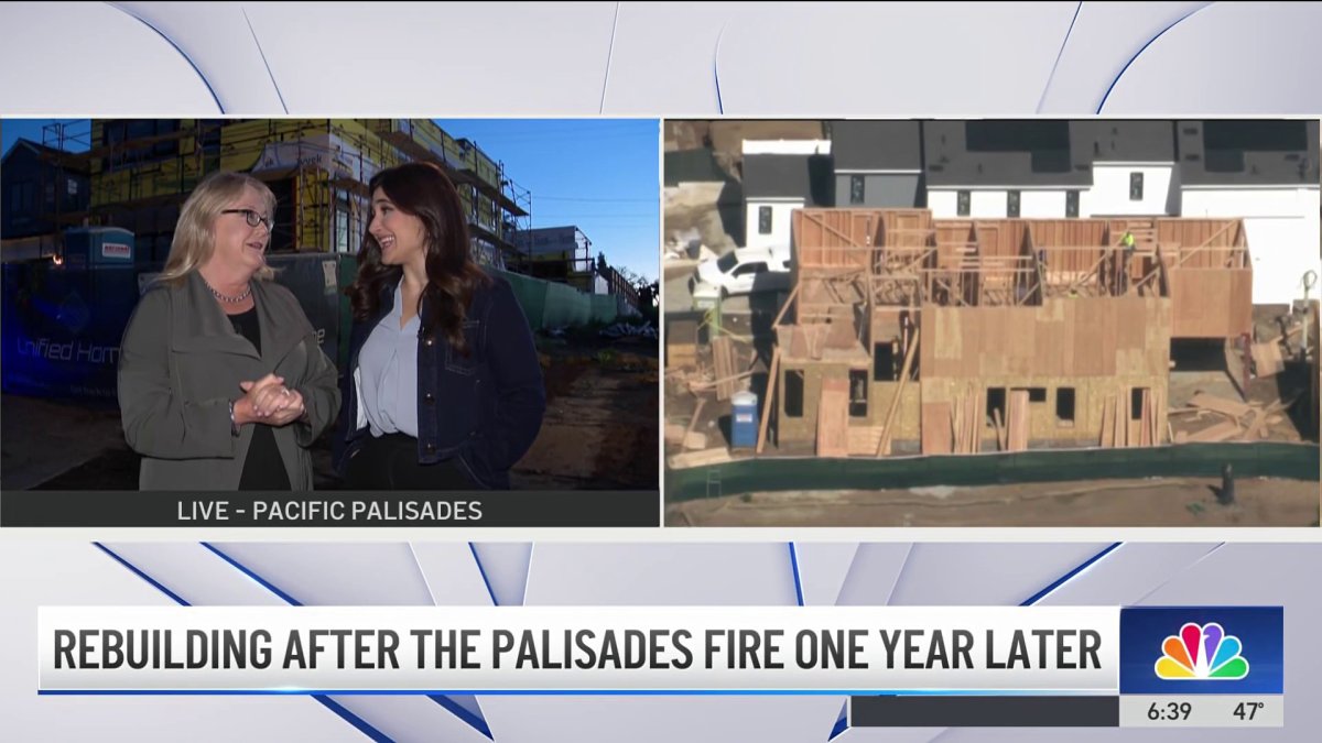 Rebuilding after the Palisades Fire one year later – NBC Los Angeles