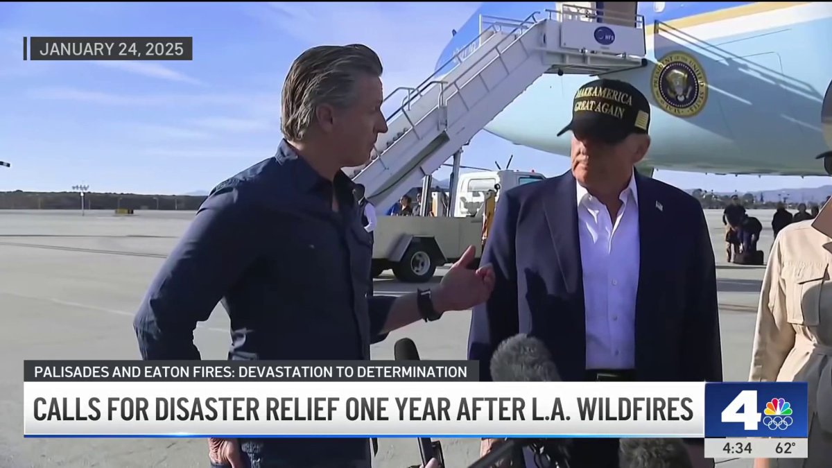 One year after LA wildfires: Where’s federal disaster relief? – NBC Los ...