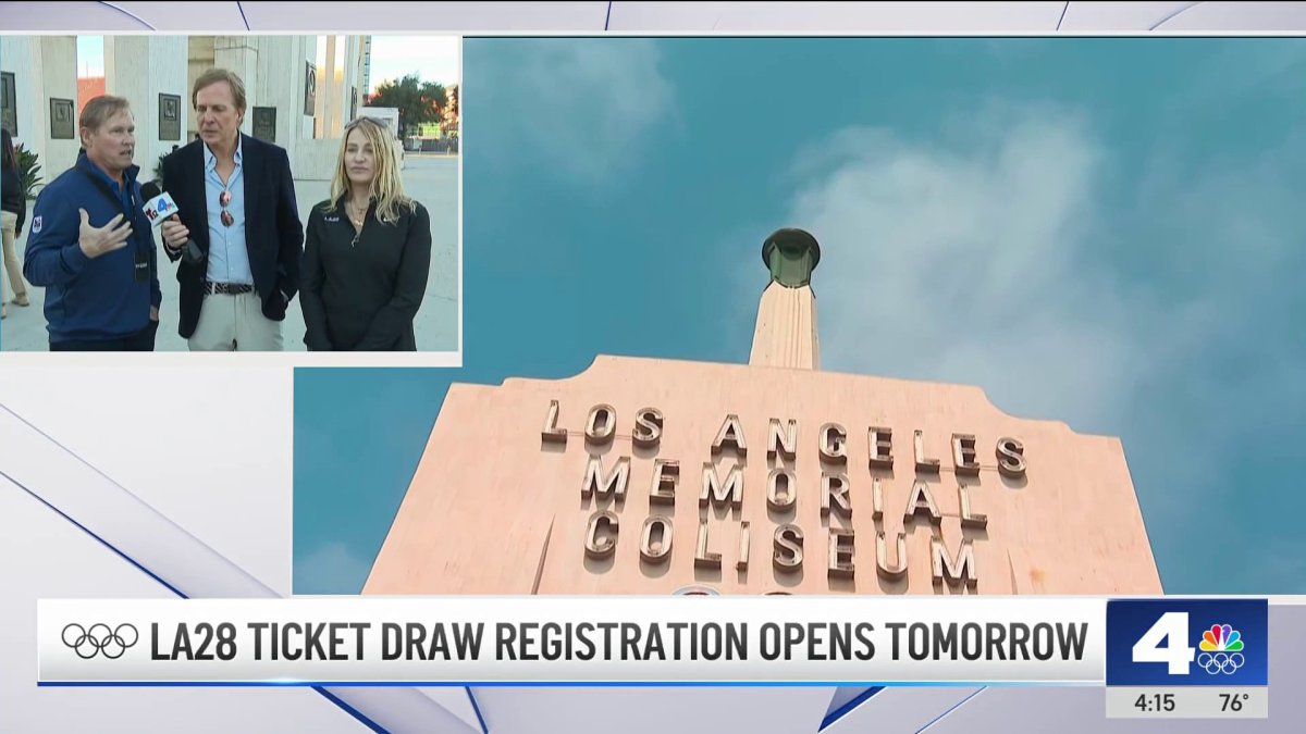 What to know about registration for 2028 LA Olympics tickets draw – NBC ...