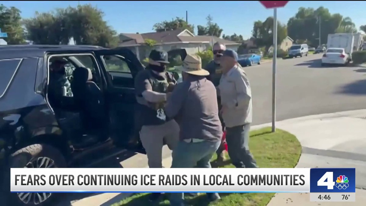 Fears lingering in LA communities as ICE raids continue – NBC Los Angeles