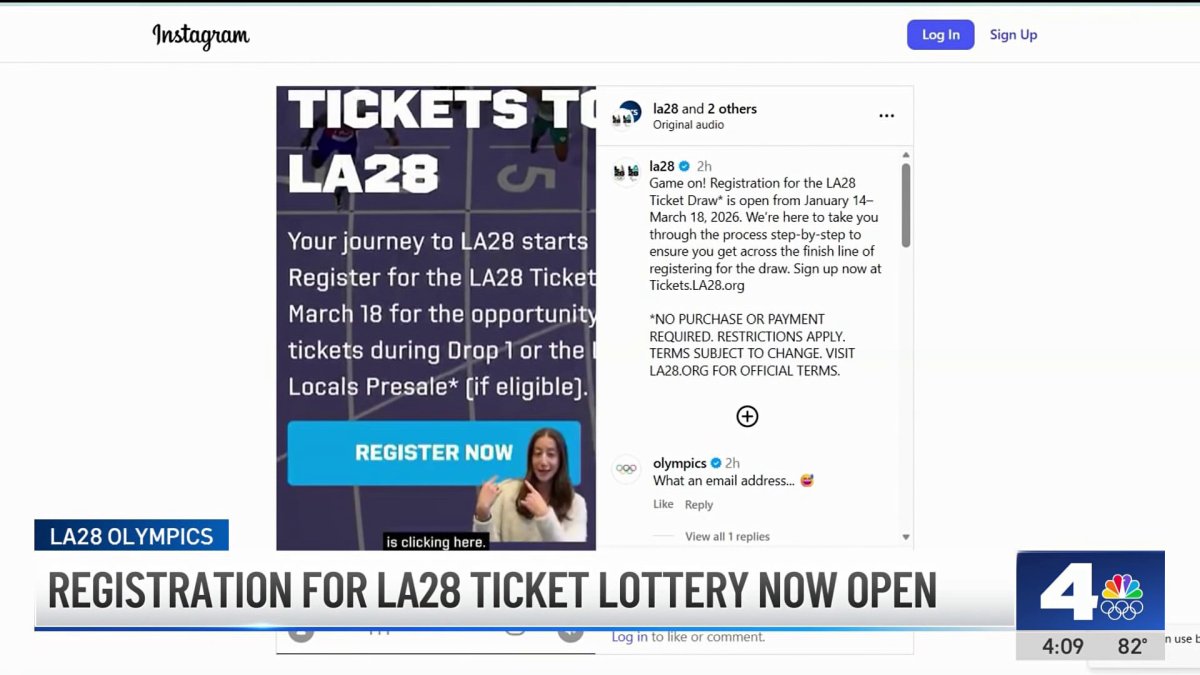 Trying to get LA28 tickets? You may want to practice patience – NBC Los ...