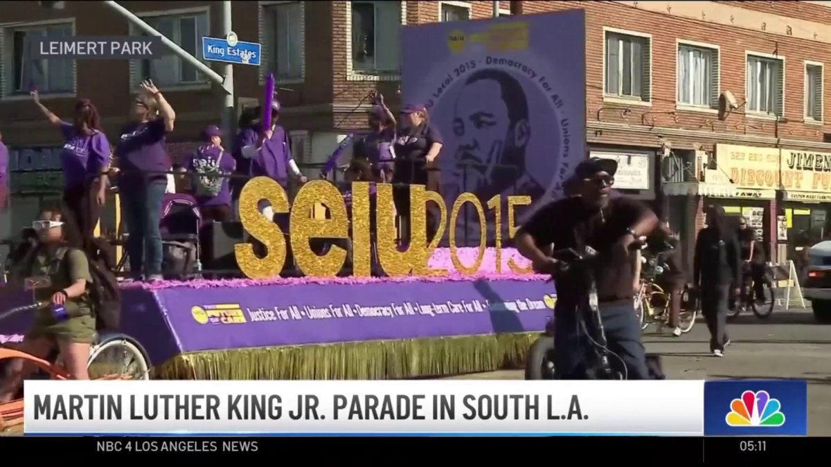 LA honors Dr. Martin Luther King Jr. with parade – NBC Los Angeles