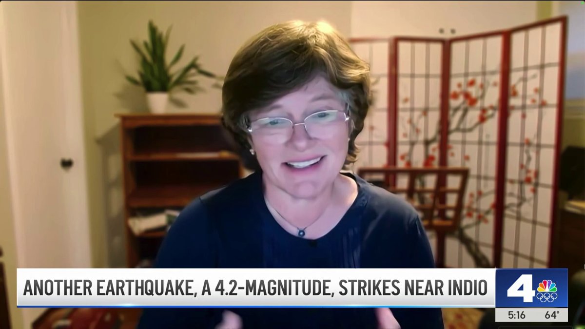 Dr. Lucy Jones discusses series of earthquakes, aftershocks in ...