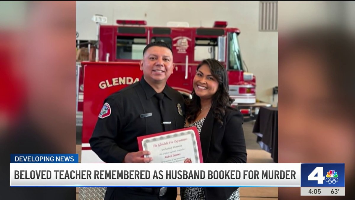 Beloved teacher remembered; Firefighter husband booked for murder in ...