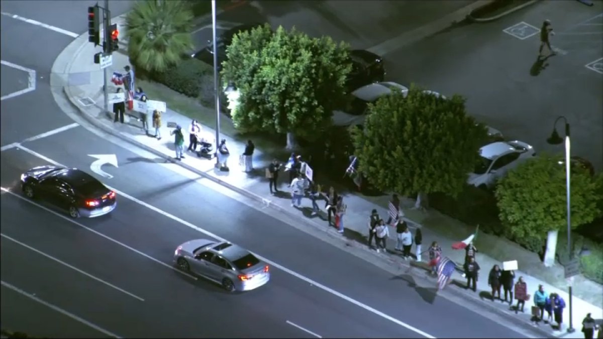Protesters in Downey denounce ICE operations – NBC Los Angeles