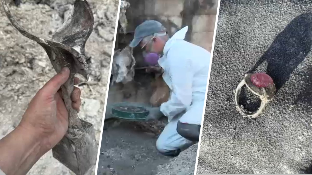 SoCal man sift through ash and rubble to help wildfire victims find ...