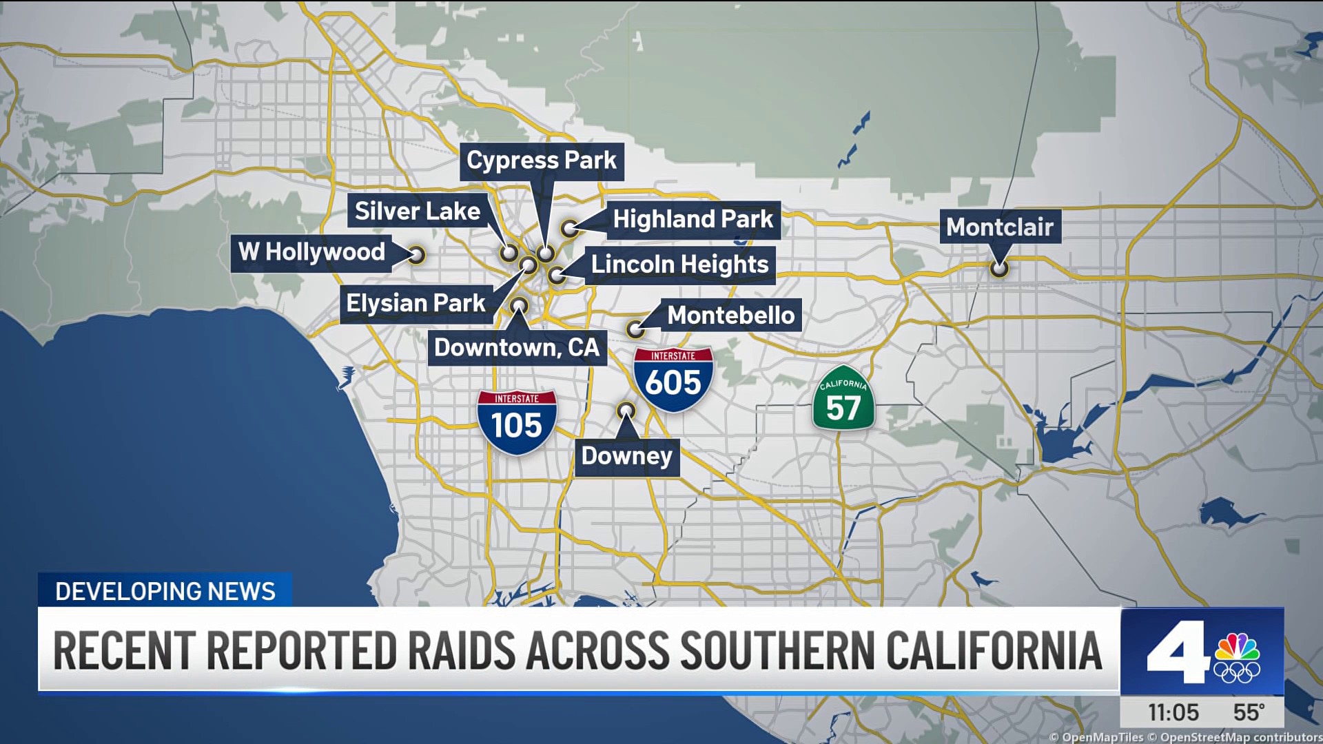 Demonstrators rally in Highland Park against immigration enforcement ...