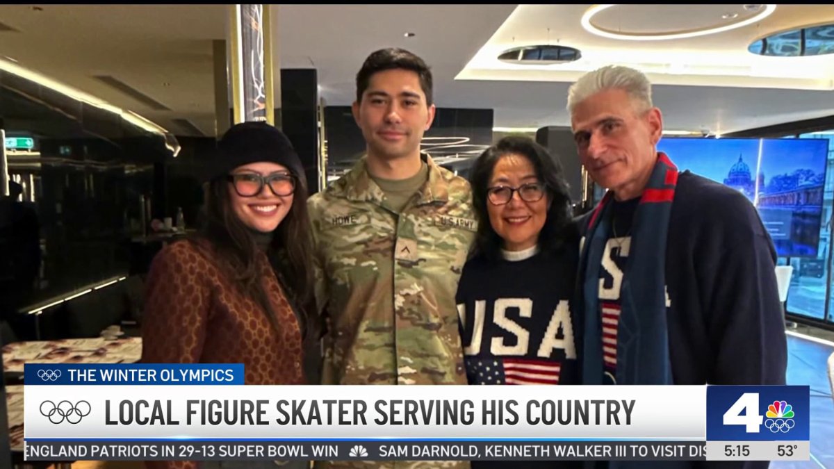 LA figure skater and service member Spencer Howe surprised with Army ...