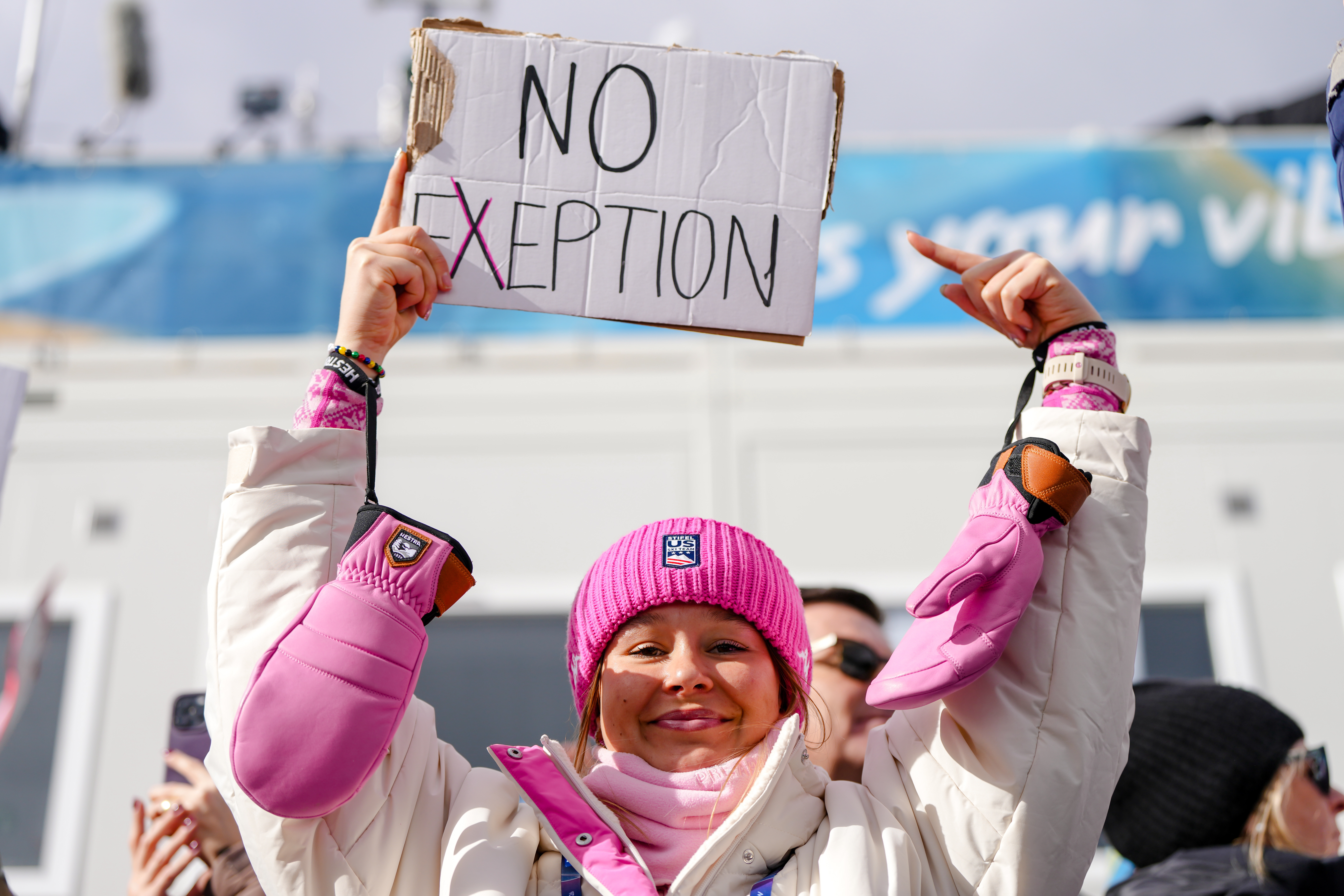 U.S. Nordic combined skier protests women’s Olympic exclusion – NBC Los ...
