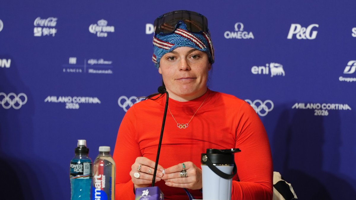 Breezy Johnson reveals Olympic gold medal broke after downhill race ...