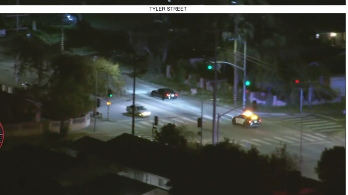 Police chase vehicle in the Los Angeles area – NBC Los Angeles