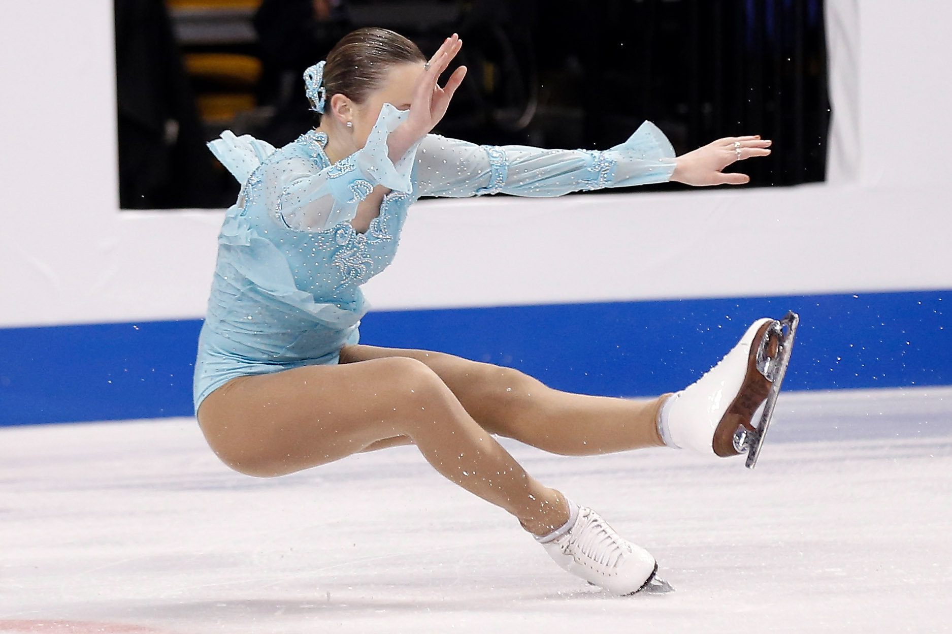 What really happens when figure skater falls at the Olympics – NBC Los ...